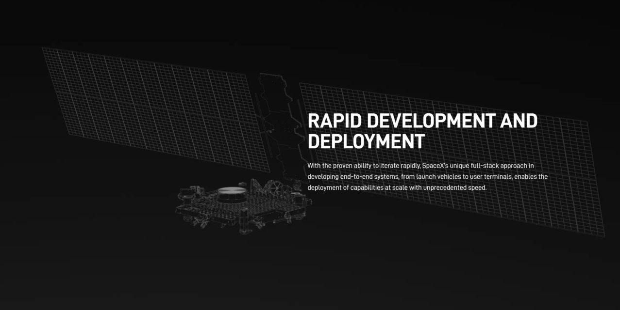 SpaceX Unveils Starshield