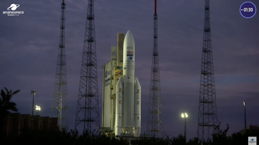 Ariane 5 Launches for the Final Time