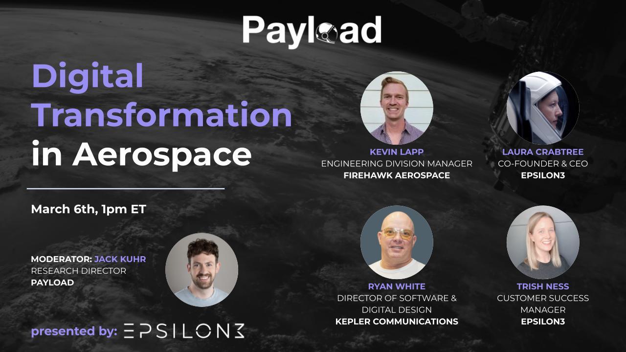 Digital Transformation in Aerospace: The Case for SaaS - Payload