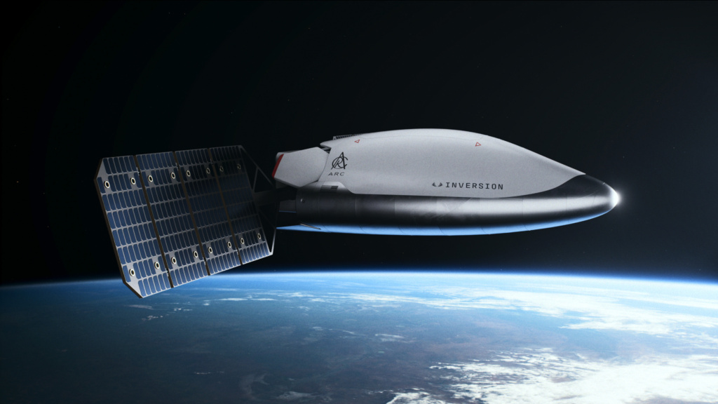 Inversion Space Unveils Arc Reentry Vehicle