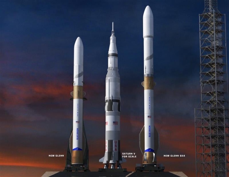 Blue Announces New Glenn Engine Upgrades, Super Heavy Variant